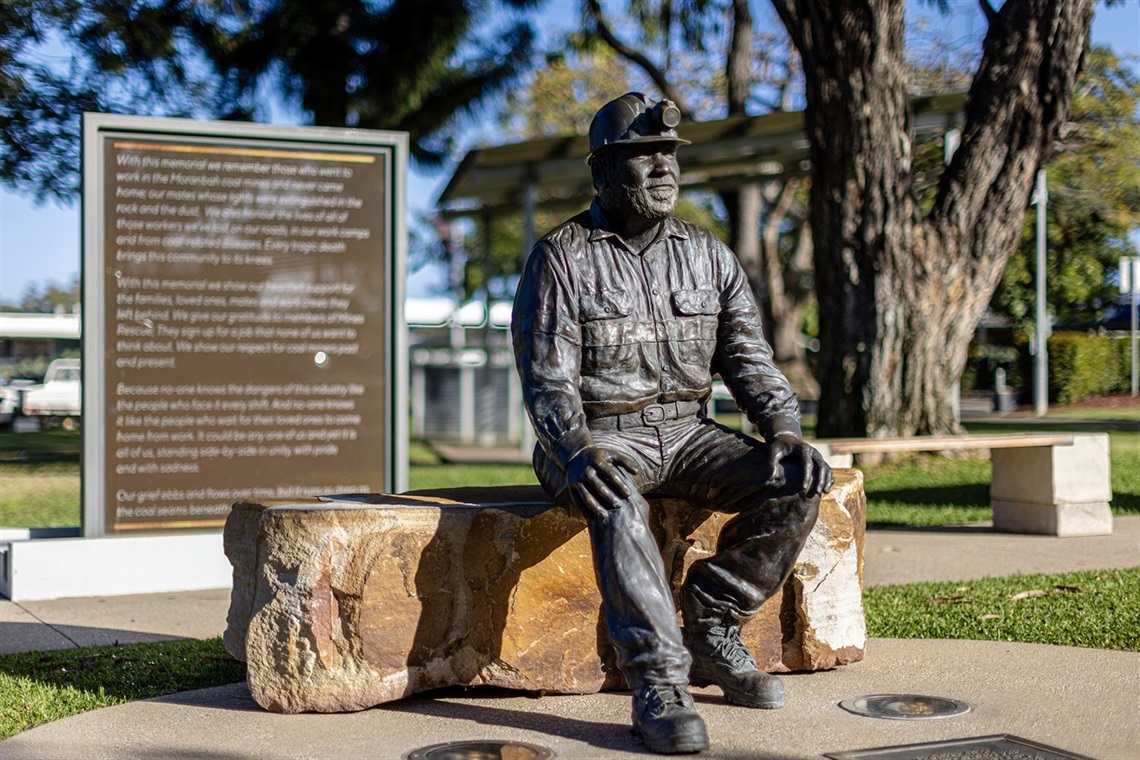 Moranbah Miners Memorial - Isaac Regional Council